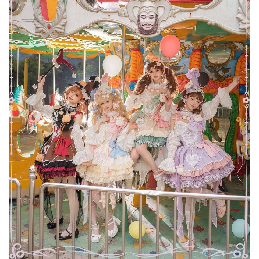 Bramble Rose Puppet Circus JSK and FS(Reservation/4 Colours/Full ...