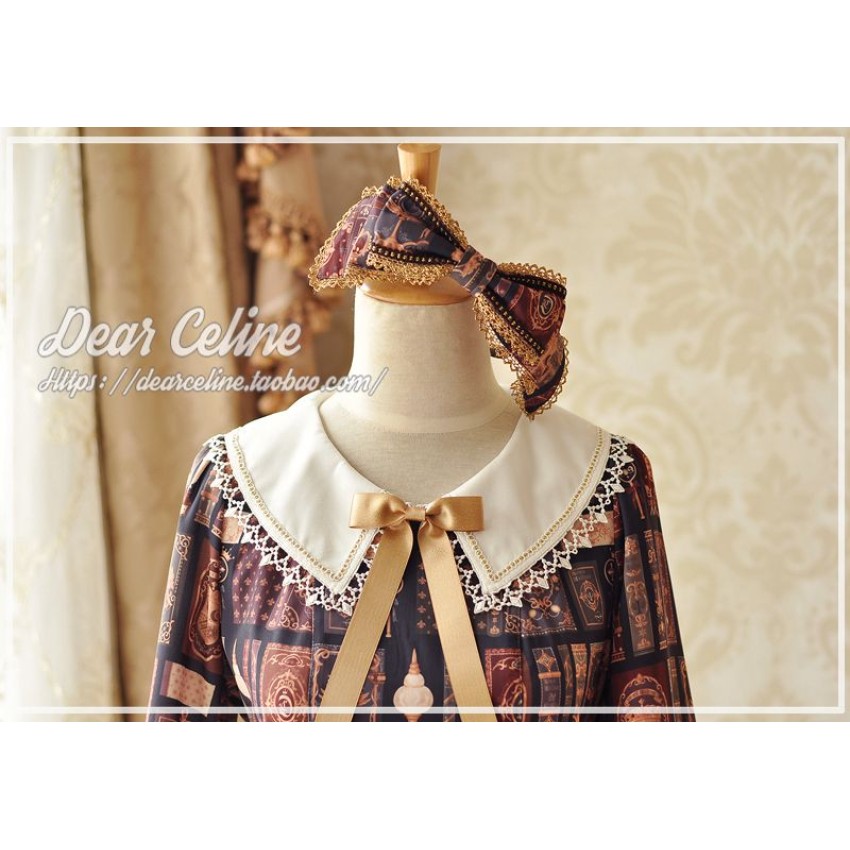 Dear Celine Magic Book High Waist JSK(Leftovers) - CLOBBAONLINE