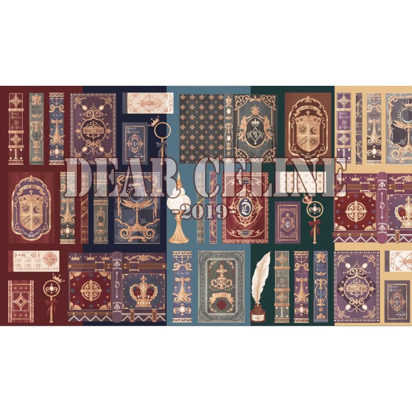 Dear Celine Magic Book High Waist JSK(Leftovers) - CLOBBAONLINE