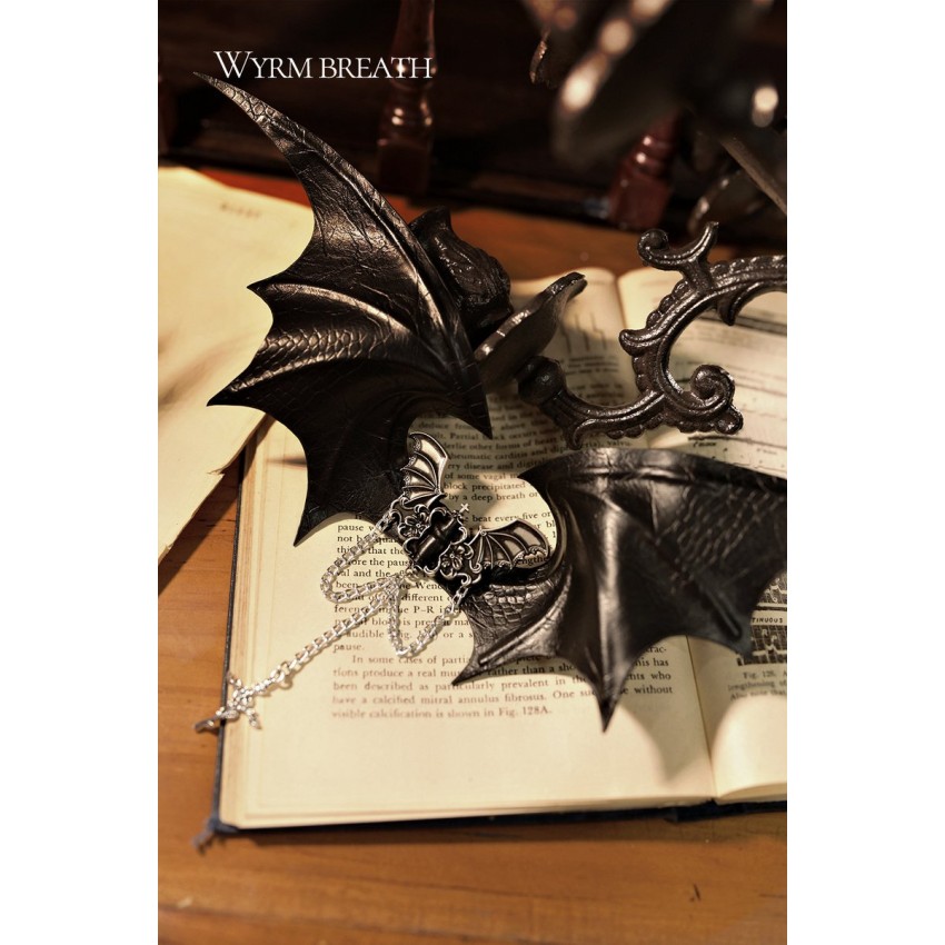 Lilith House Wyrm Breath Knitted and Leather Blouse(Reservation/Full ...