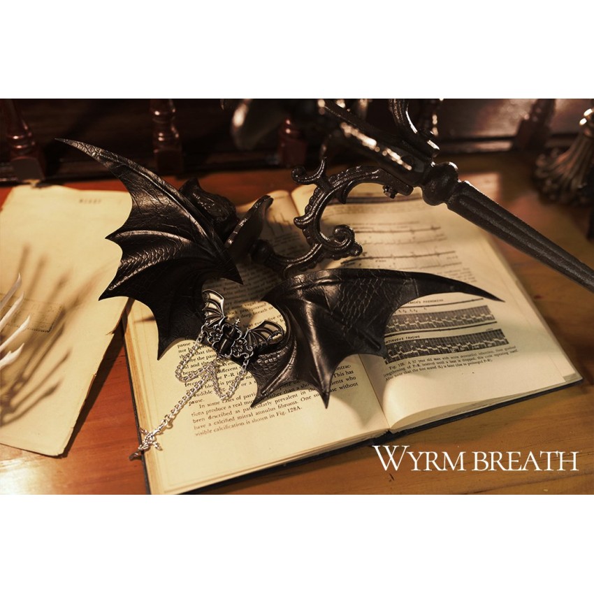 Lilith House Wyrm Breath Knitted and Leather Blouse(Reservation/Full ...