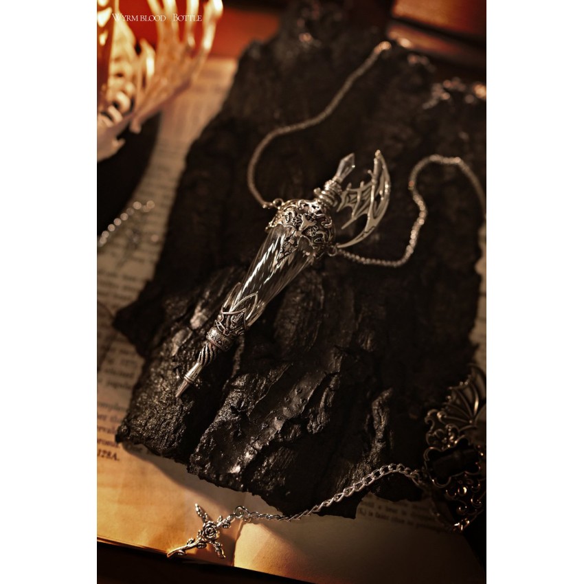 Lilith House Wyrm Breath Knitted and Leather Blouse(Reservation/Full ...