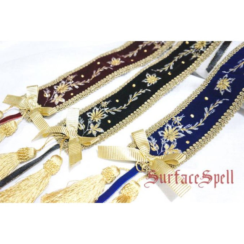 Surface Spell Gothic Bourbon Embroidery JSK - CLOBBAONLINE