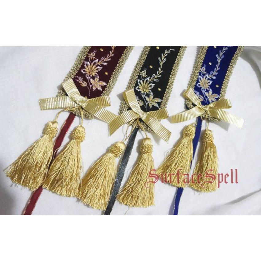 Surface Spell Gothic Bourbon Embroidery JSK - CLOBBAONLINE