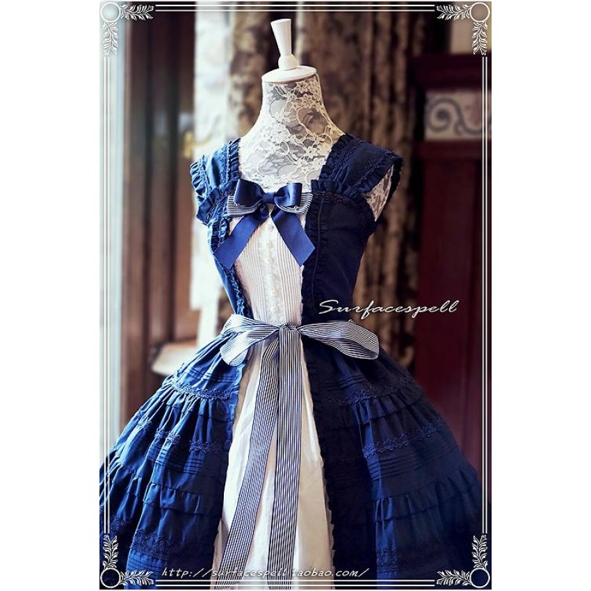 Surface Spell Hyacinth JSK(In Stock) - CLOBBAONLINE